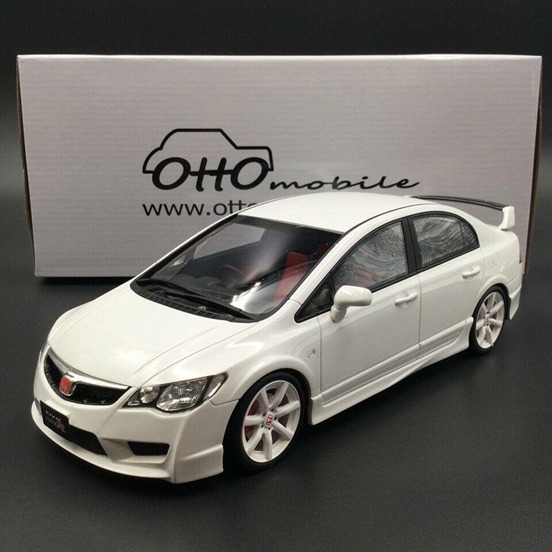 1/18 OTTO Honda Civic FD2 Type R (FD2R) Championship White Model ...