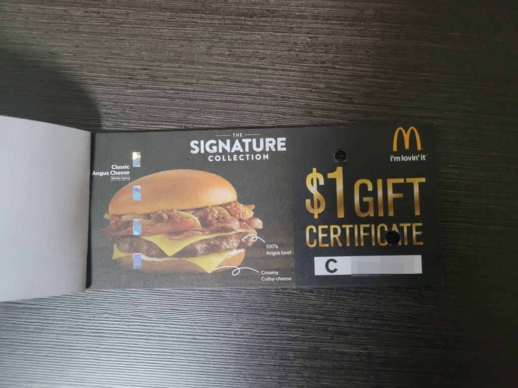 $30 McDonalds Gift Certificate/Voucher, Tickets & Vouchers, Vouchers on ...