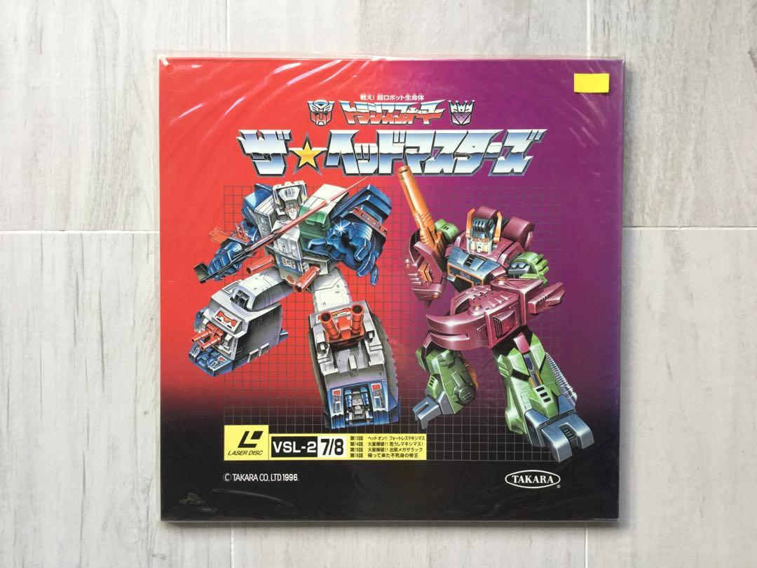 變形金剛 Transformers G1 LD Laser Disc Laserdisc 中古 雷射碟 極罕有, 興趣及遊戲, 玩具 & 遊戲 ...