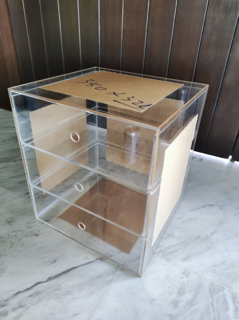 Acrylic drawers (Made to order), Furniture & Home Living, Furniture ...