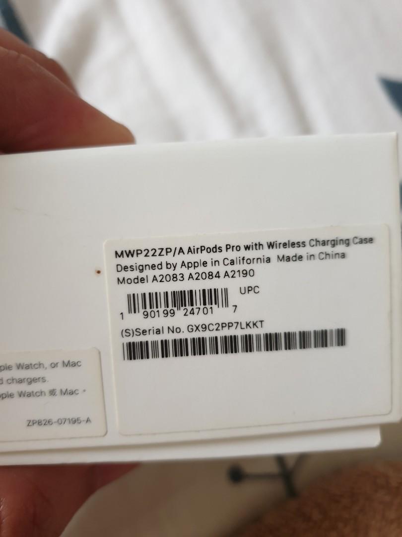 Apple Airpods Pro Original with receipts!, Audio, Headphones & Headsets ...