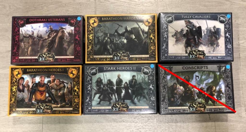 ASOIAF Various: A Song of Ice & Fire: Tabletop Miniatures Game, Hobbies ...