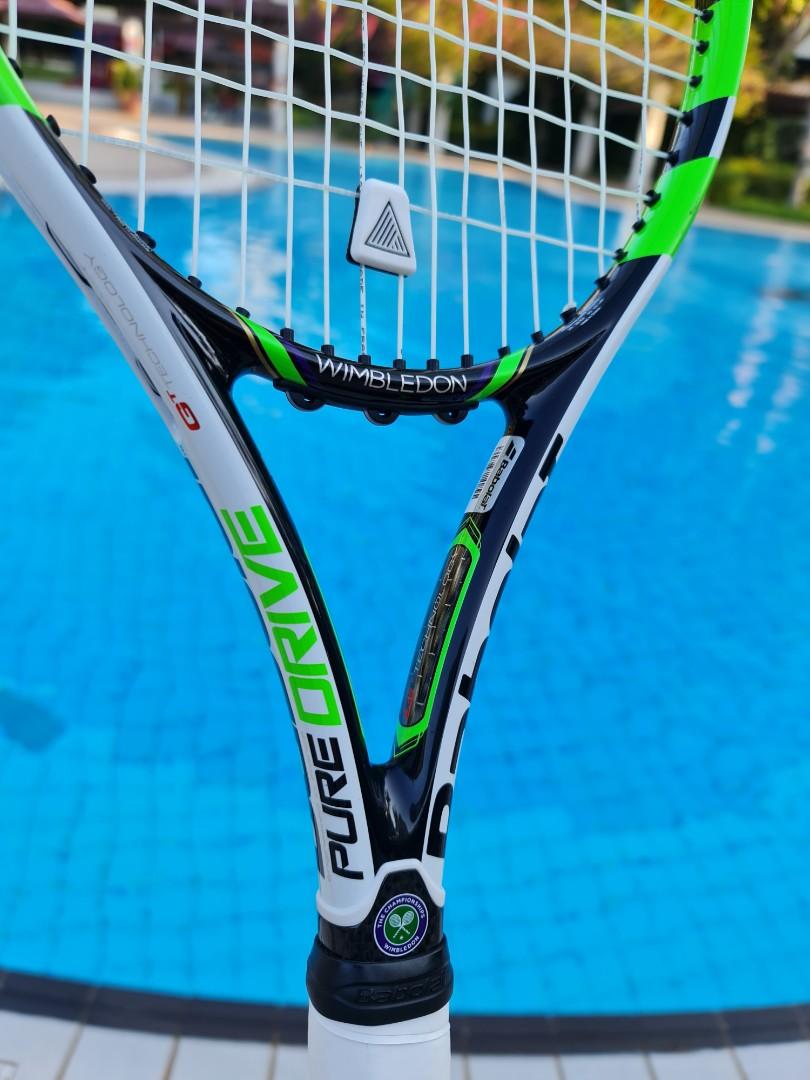 Babolat Pure Drive Wimbledon Limited Edition, Sports Equipment, Sports ...
