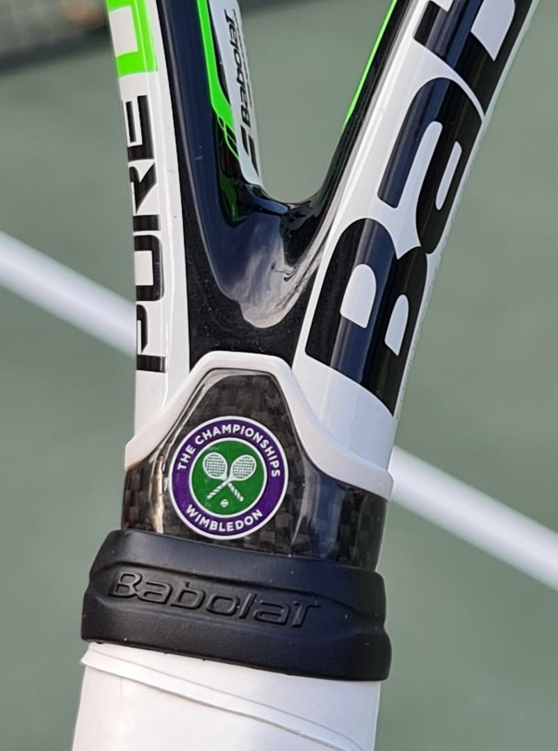 Babolat Pure Drive Wimbledon Limited Edition, Sports Equipment, Sports ...