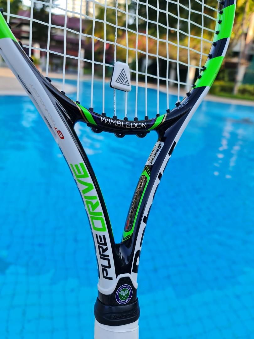 Babolat Pure Drive Wimbledon Limited Edition, Sports Equipment, Sports ...