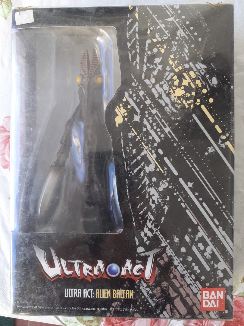 BANDAI ULTRA-ACT 咸旦超人 ULTRAMAN ALIEN BALTAN 巴魯坦星人, 興趣及遊戲, 玩具 & 遊戲類 ...