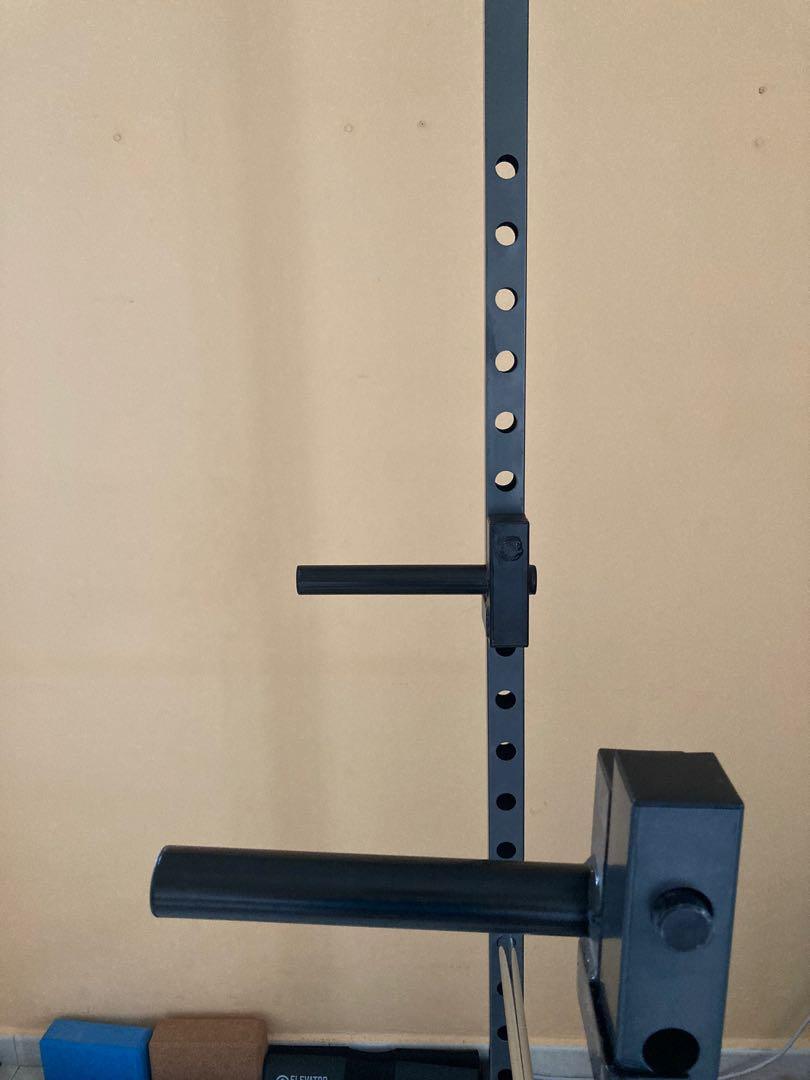 FULL SET Barbell cage/ squat rack/ benching cage with versatile pull up ...