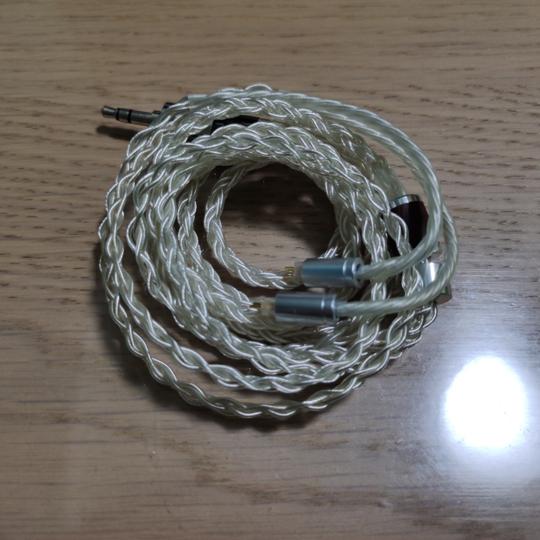 BAT Audio 2pin 0.78mm Silver IEM Cable, Audio, Portable Audio ...