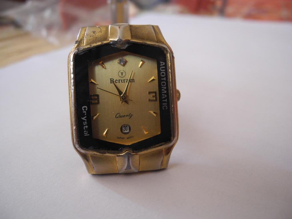 Bertram Quartz Hexagon Gold Plated Watch, Women's Fashion, Watches ...