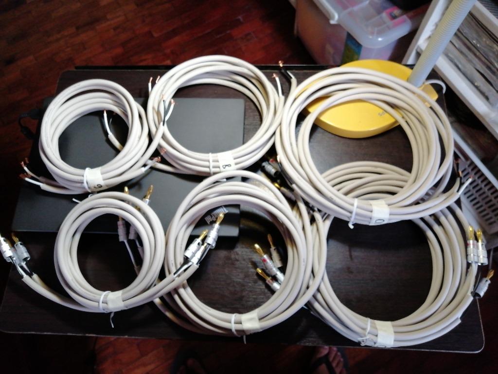 Branded Speaker Cables - Transparent HP 14-2 (final batch), Audio ...