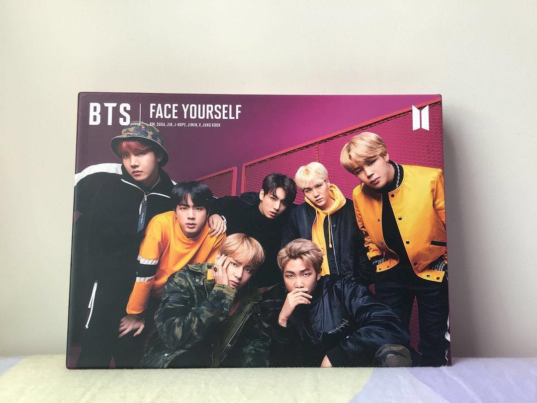 BTS 防彈少年團 日專 Face Yourself 初回限定盤B, 興趣及遊戲, 收藏品及紀念品, 明星周邊 - Carousell