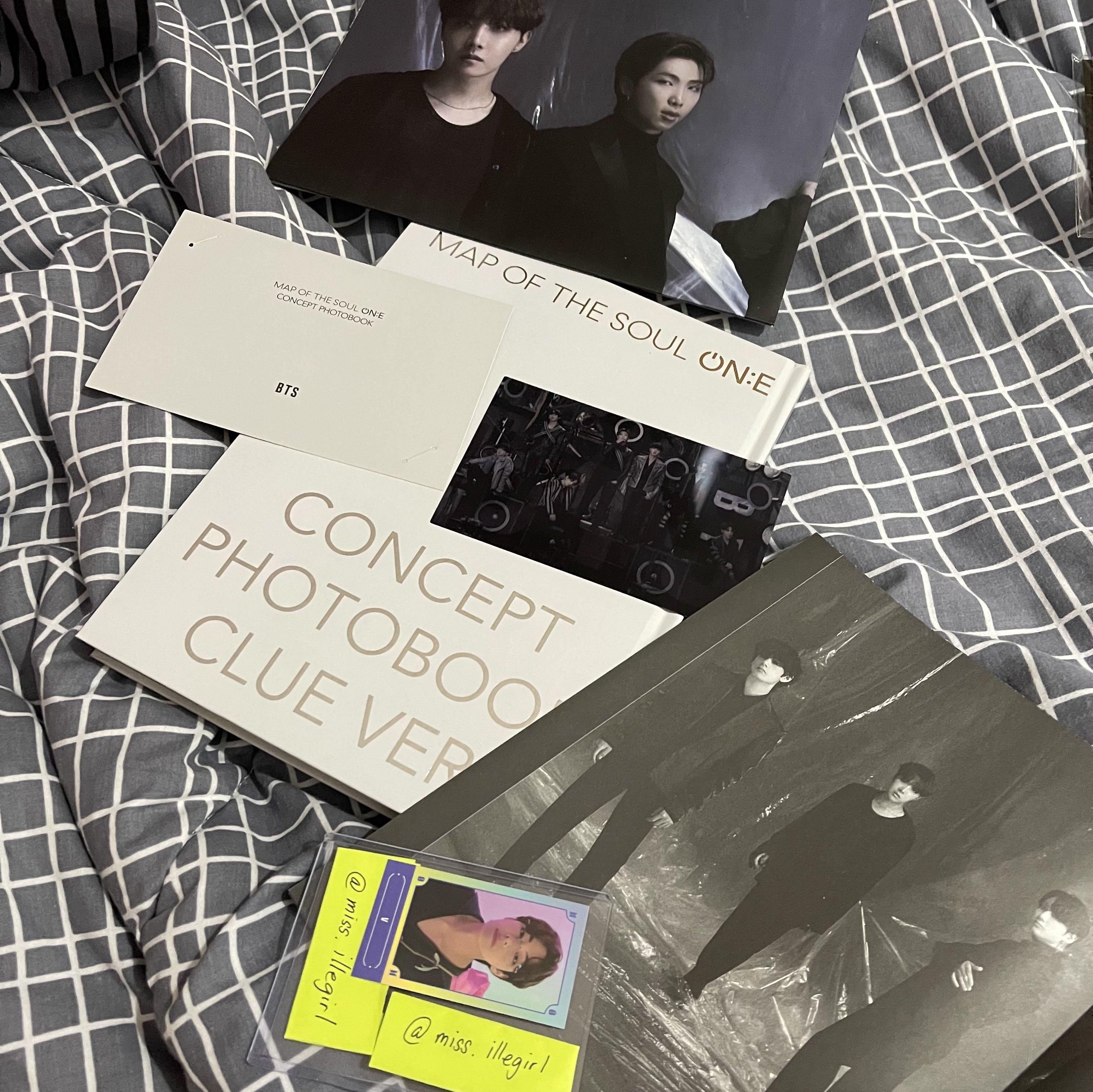 BTS MOTS / BTS Map Of The Soul Concept Photobook [ CLUE / WHITE ver ...