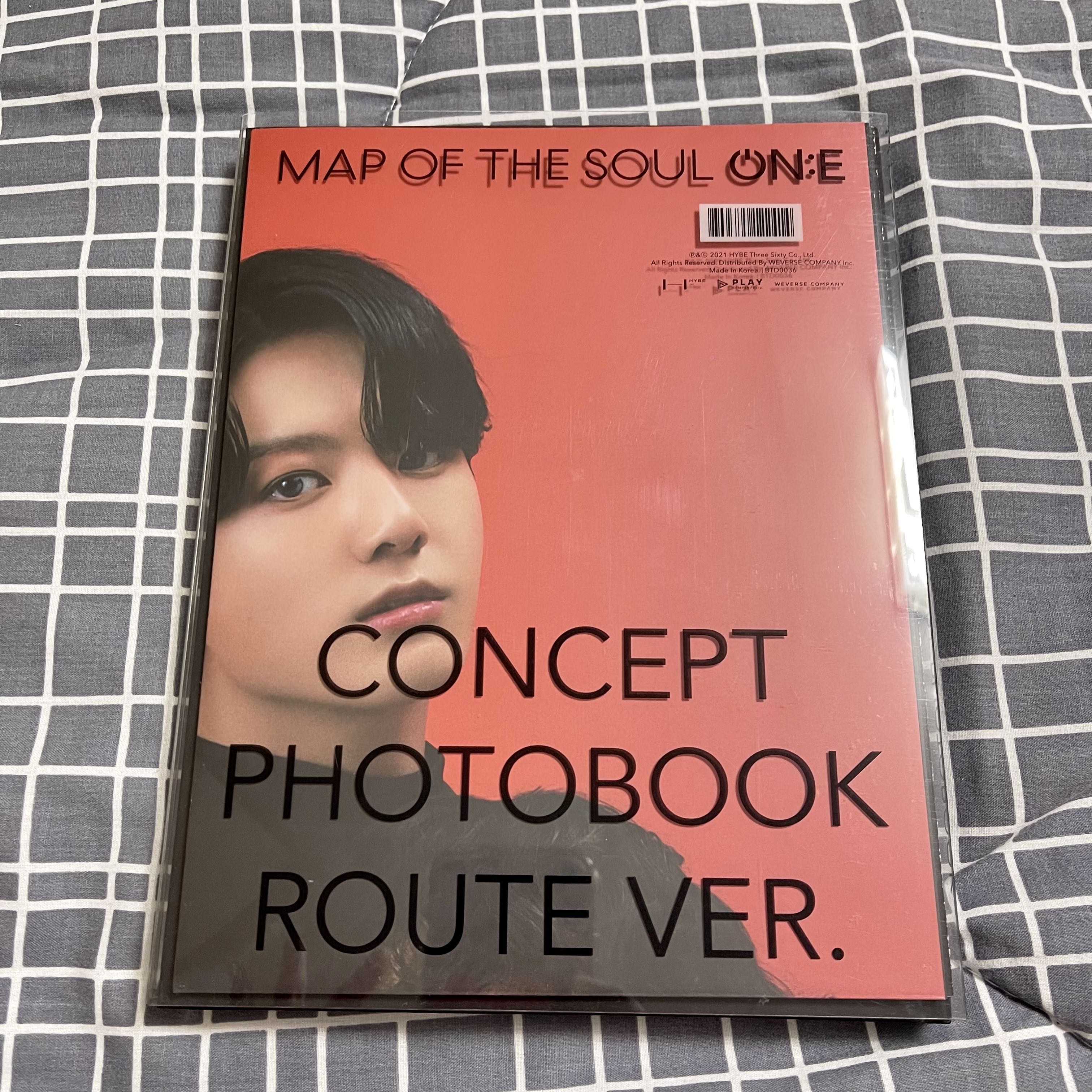 BTS MOTS / BTS Map Of The Soul Concept Photobook [ ROUTE / BLACK ver ...