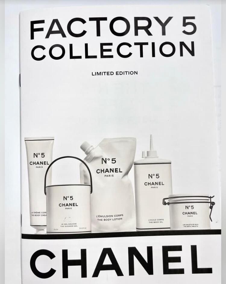 Chanel Factory 填色冊 產品介紹 Product leaflet and colour book, 興趣及遊戲, 手作＆自家設計 ...