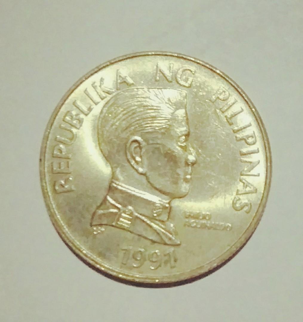 Republika Ng Pilipinas 5 Piso 1991 Value