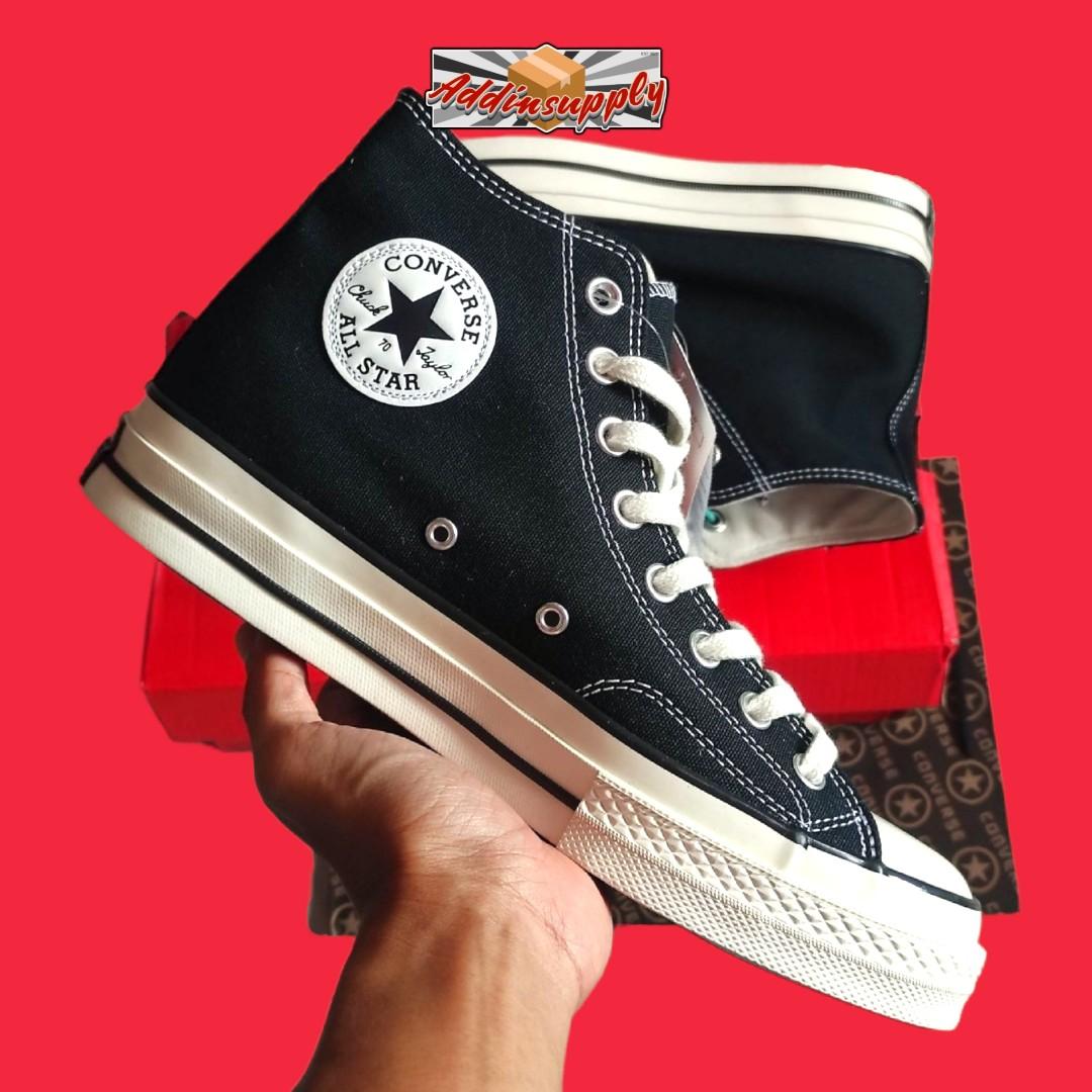 Converse Chuck Taylor All Star 70 Hi Black Gred 1:1, Men's Fashion ...