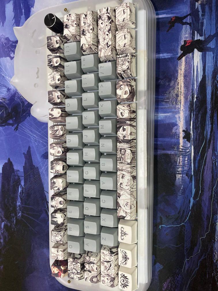 Custom keybord full rgb acrylic, Computers & Tech, Parts & Accessories ...