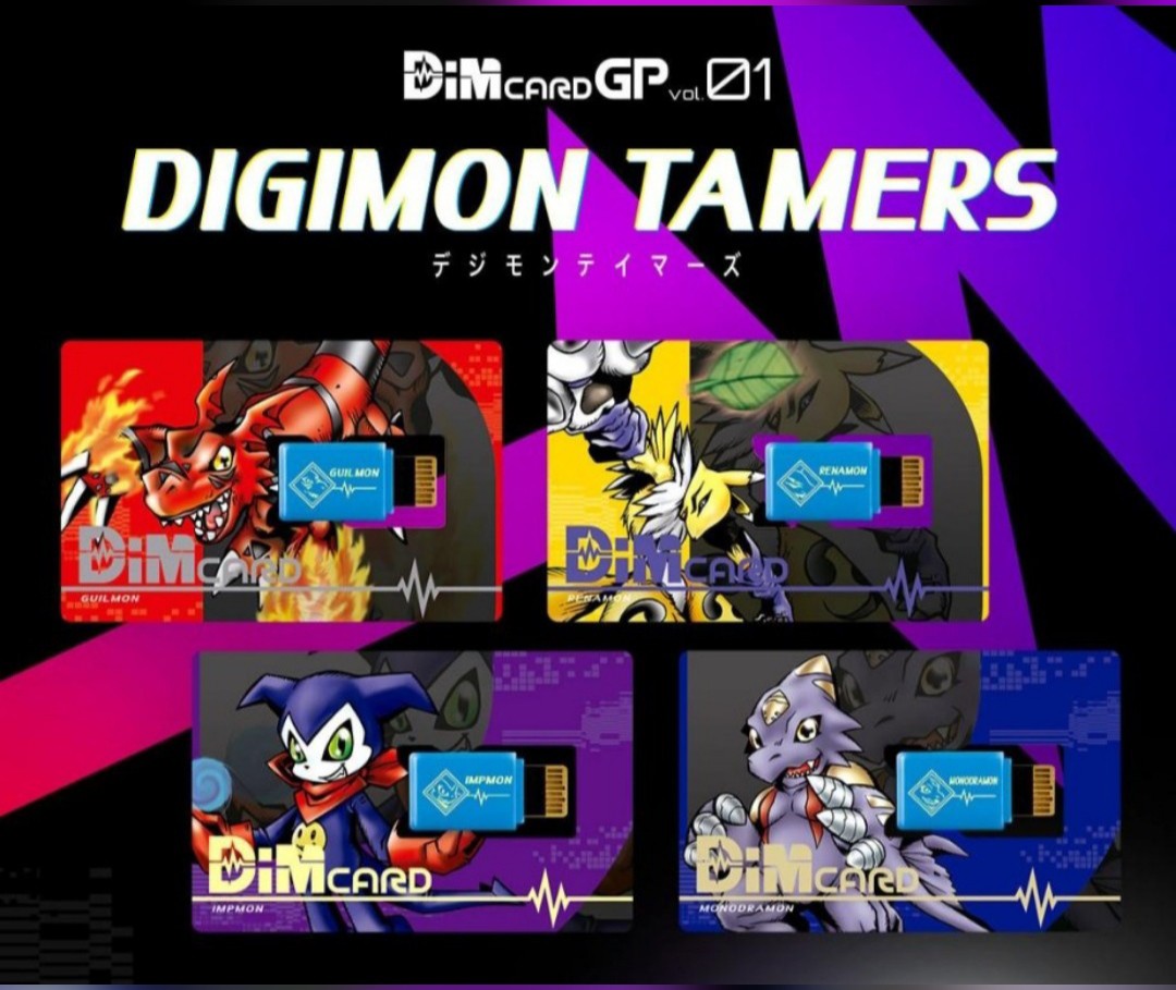 [Customized] Digimon Vital Bracelet Tamers Dim card, Hobbies & Toys ...
