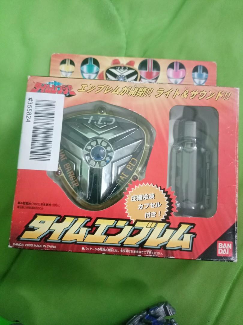 DX Mirai Sentai Timeranger Badge/Power Ranger Time Force Badge, Hobbies ...