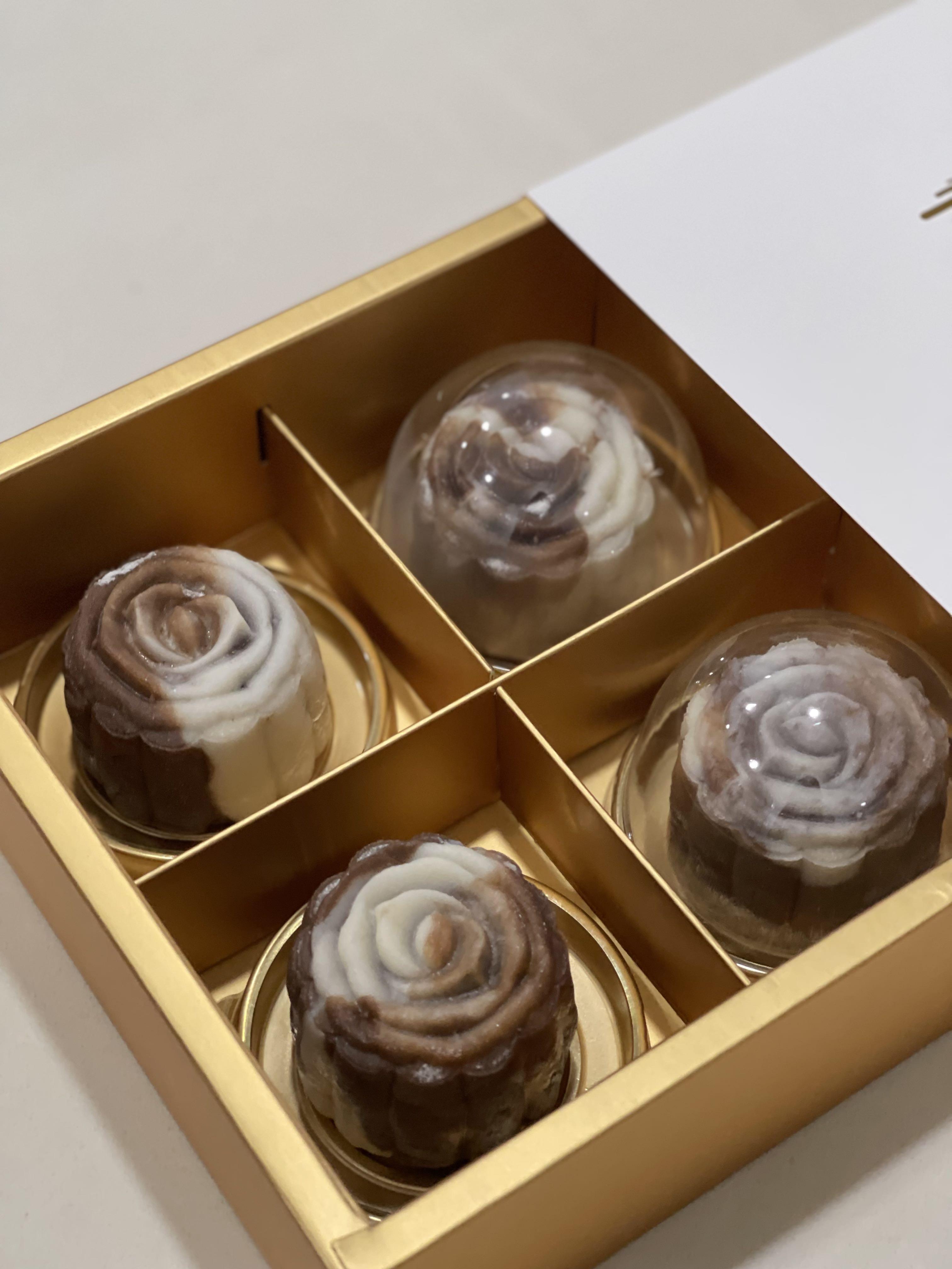 Elegant Mooncake Packaging Boxes (wo inner boxes), Furniture & Home ...