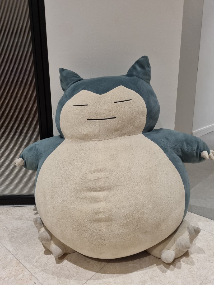 Giant 80cm Snorlax plushie, Hobbies & Toys, Toys & Games on Carousell