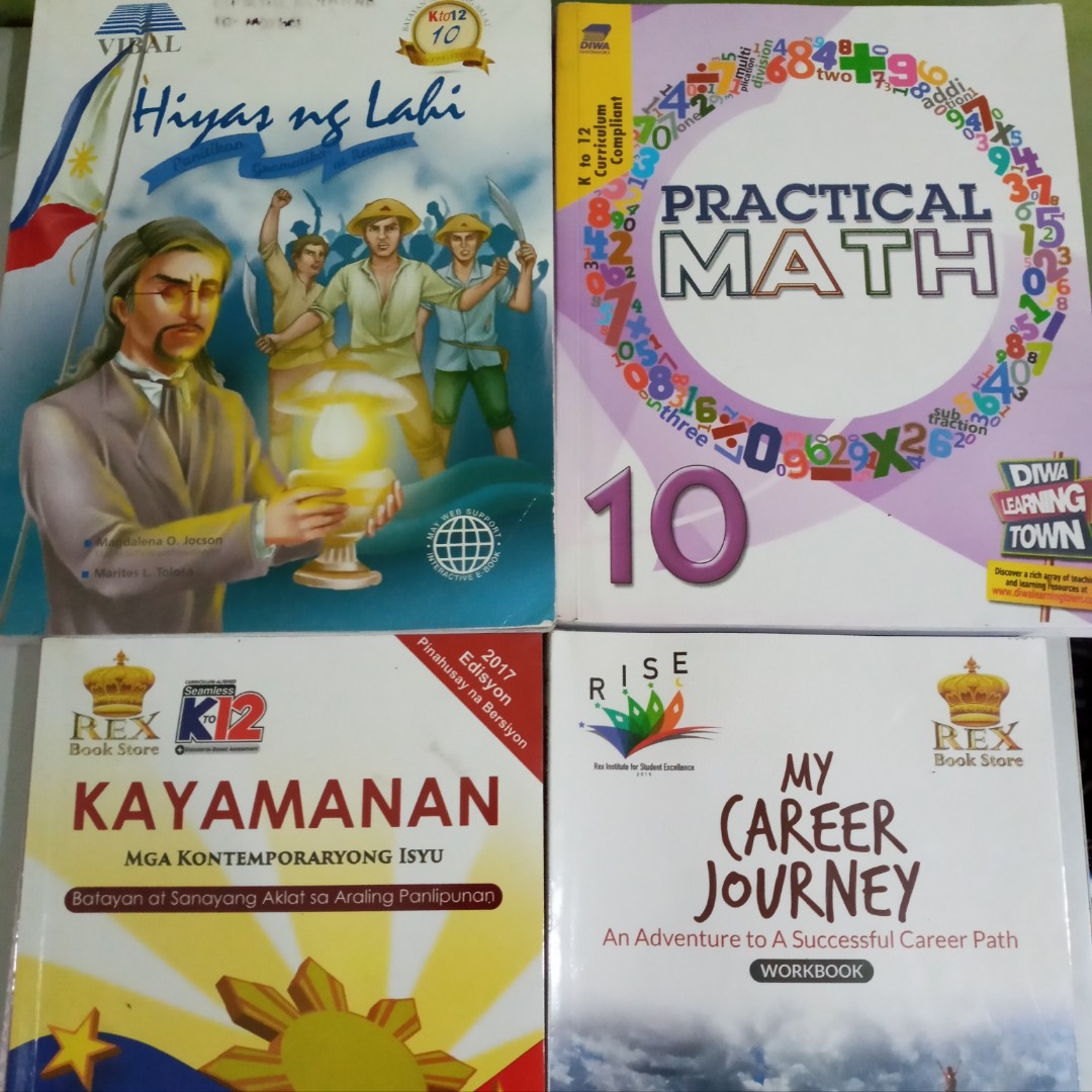 GRADE 10 BOOKS, Hobbies & Toys, Books & Magazines, Textbooks on Carousell