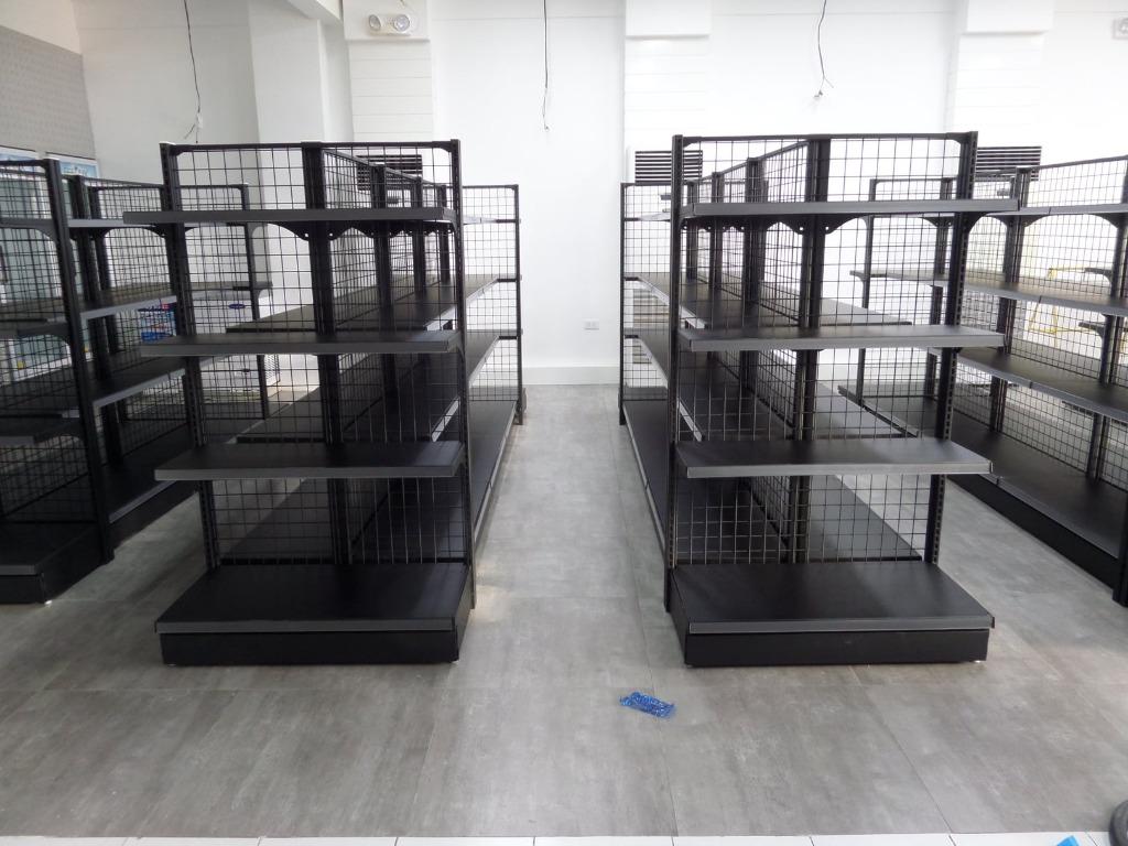 Grocery Shelves steel mini mart racks standee Gondola Grocery ...