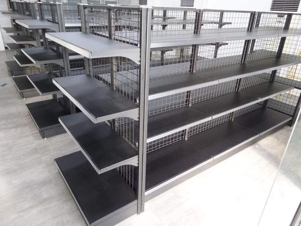 Grocery Shelves steel mini mart racks standee Gondola Grocery ...