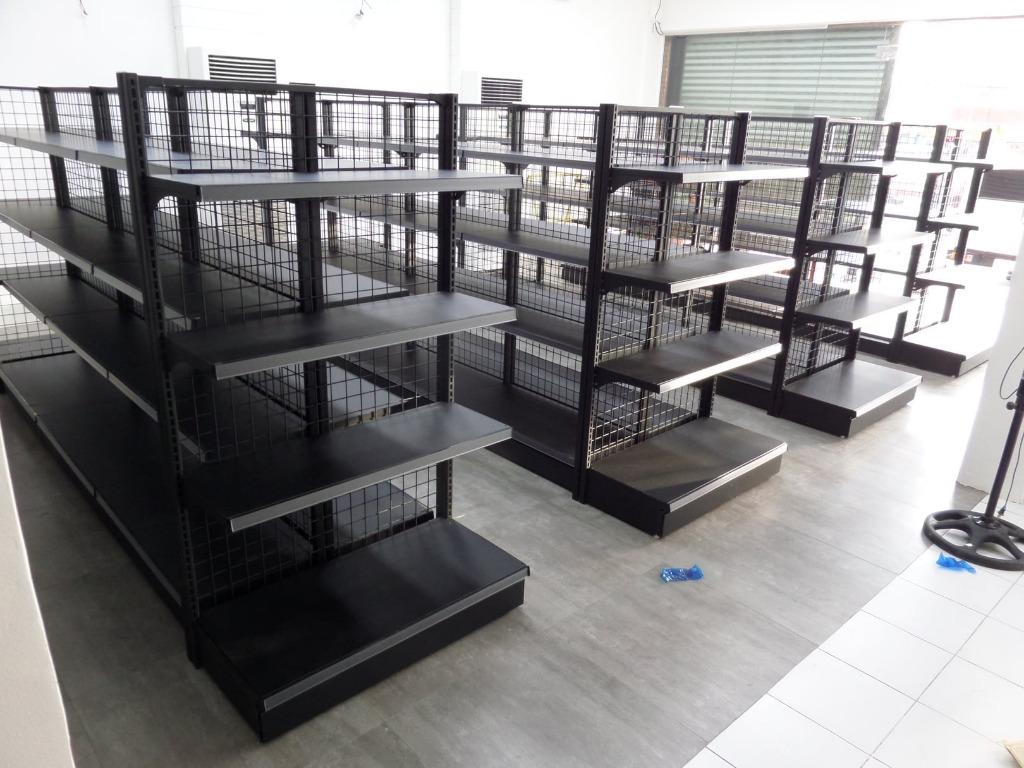 Grocery Shelves steel mini mart racks standee Gondola Grocery ...