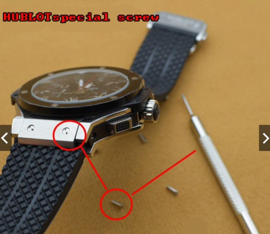 HUBLOT H-Screw and Screwdriver Screw, Luxury, Watches on Carousell
