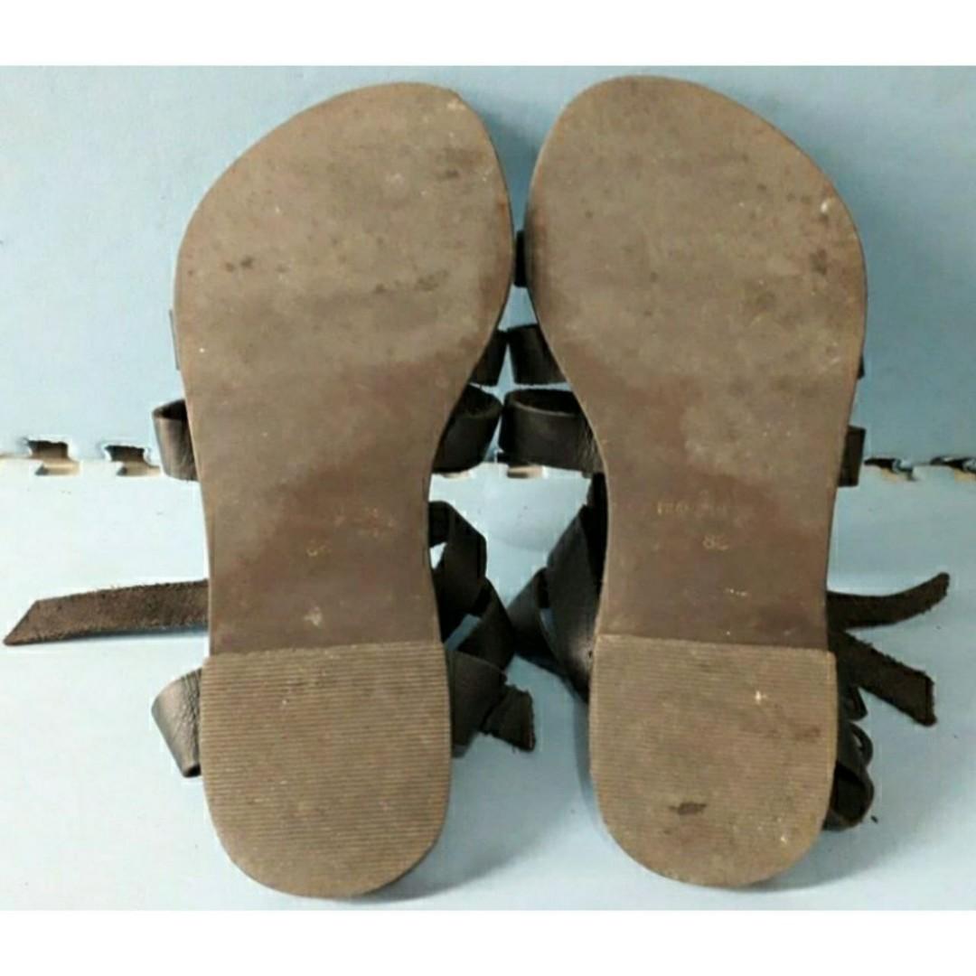 Issa Miel by Zara Original Sandal Wanita, Fesyen Wanita, Sepatu di ...