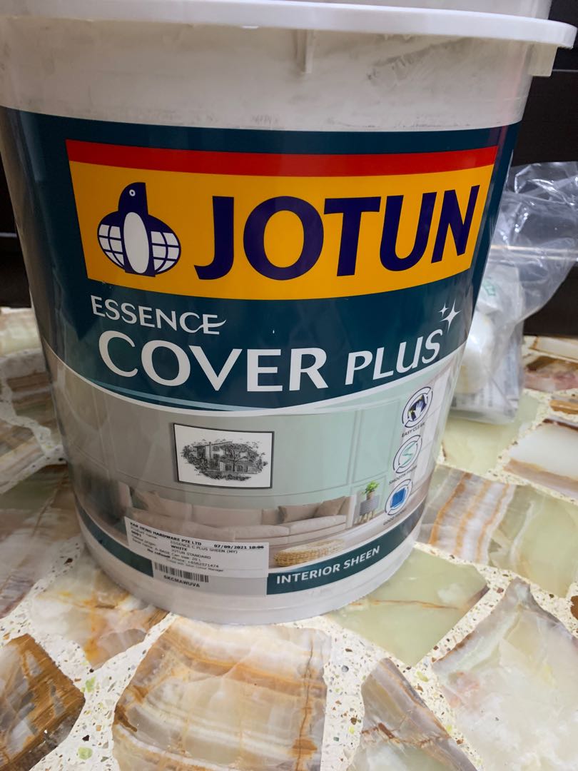 Jotun Essence Cover Plus - White 20L, Hobbies & Toys, Stationery ...