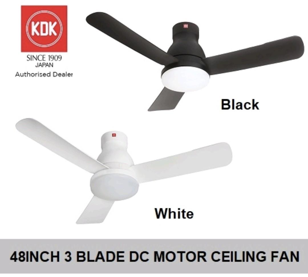 KDK U48FP with Light, Furniture & Home Living, Lighting & Fans, Fans on ...