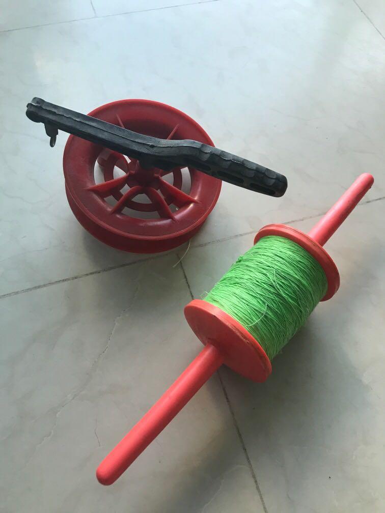 Kite string spools, Hobbies & Toys, Toys & Games on Carousell