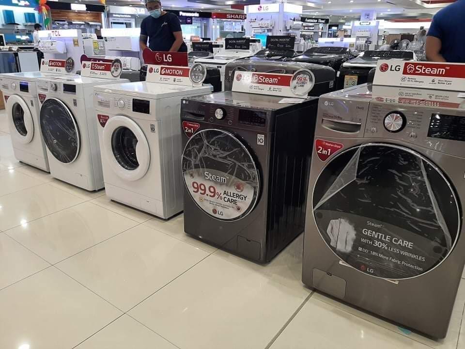 LG FRONTLOAD WASHER AND DRYER 100%Dry INVERTER, TV & Home Appliances ...