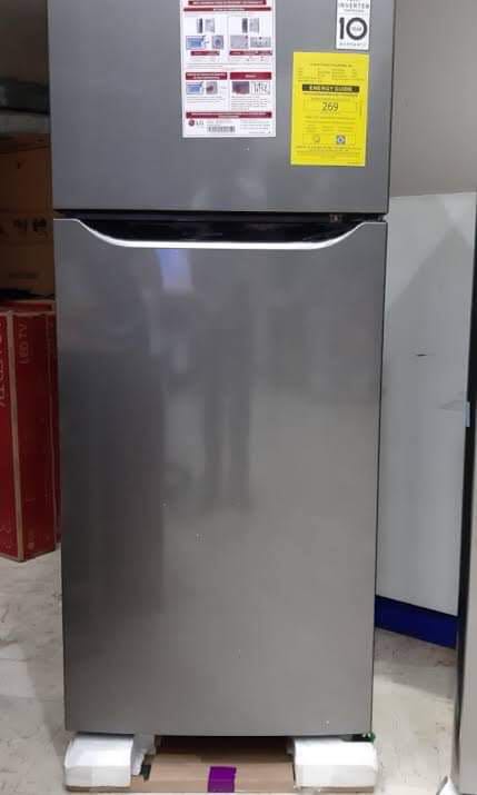 LG TWO DOOR INVERTER REFRIGERATOR GRB202SQBB GRB222SQBB, TV & Home ...