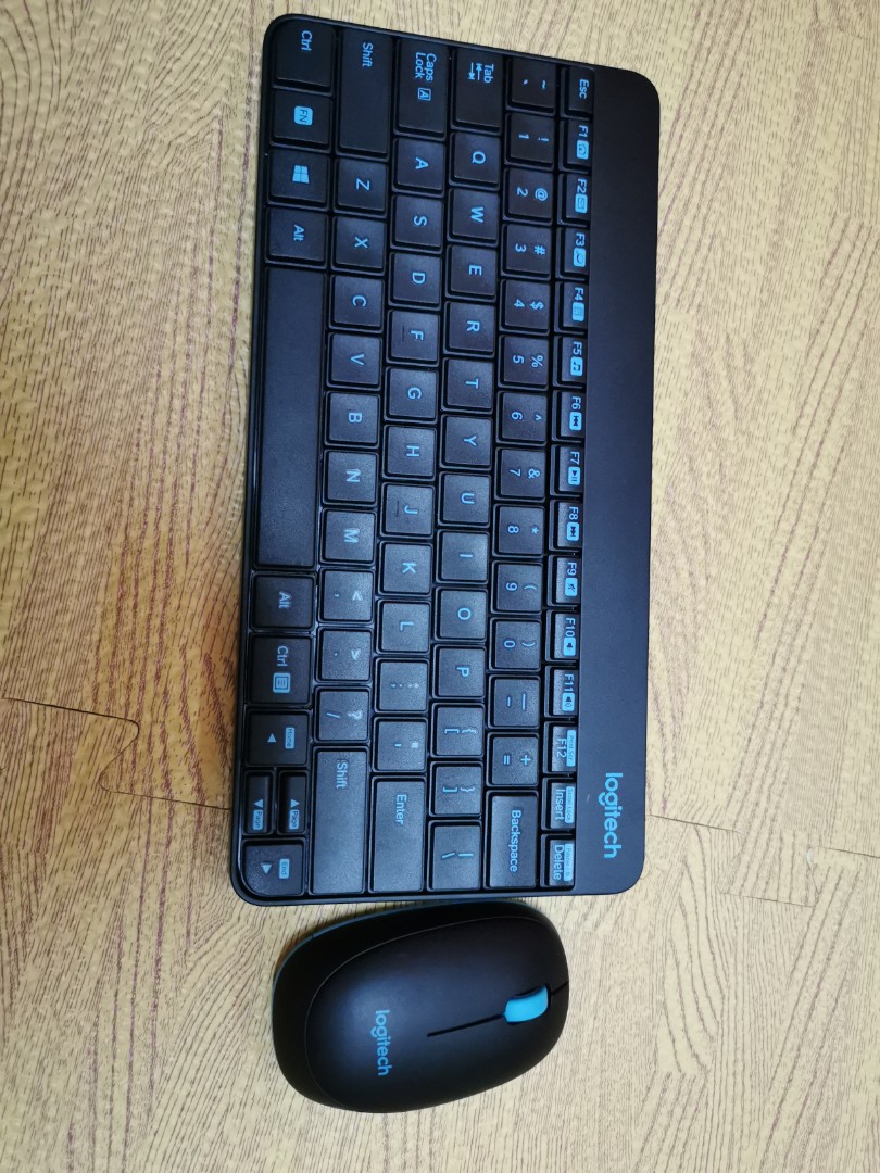Logi Keyboard Mouse Set Computers And Tech Parts And Accessories Computer Keyboard On Carousell