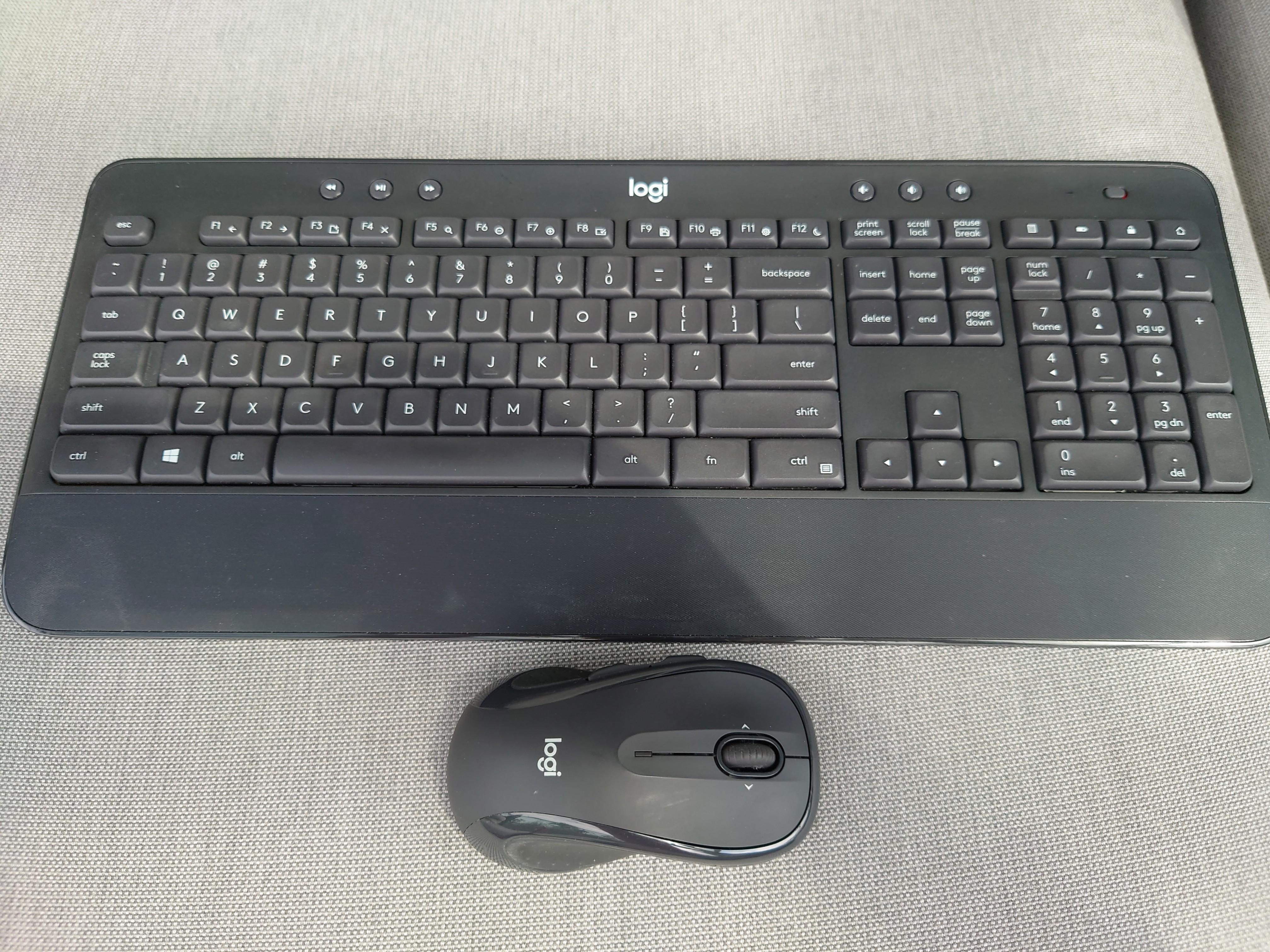 Logitech K545 keyboard & mouse, Computers & Tech, Parts & Accessories, Other Accessories on ...