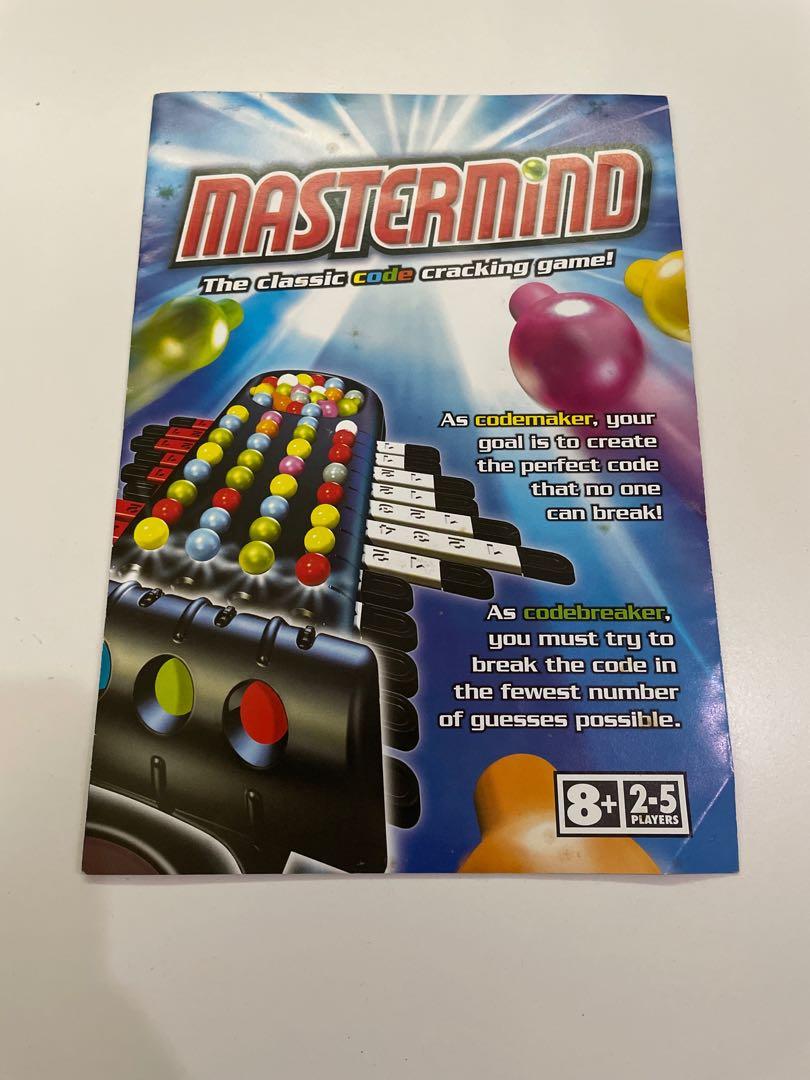 Mastermind - The Classic Code Cracking Game, Hobbies & Toys, Toys ...