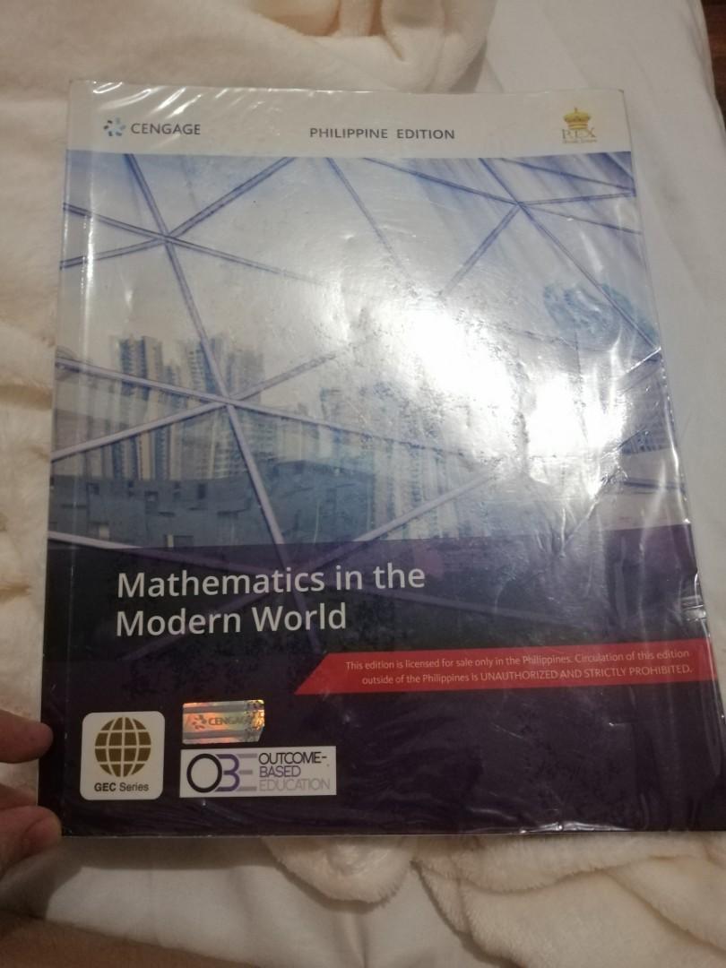 Math in the Modern World Book, Hobbies & Toys, Books & Magazines ...