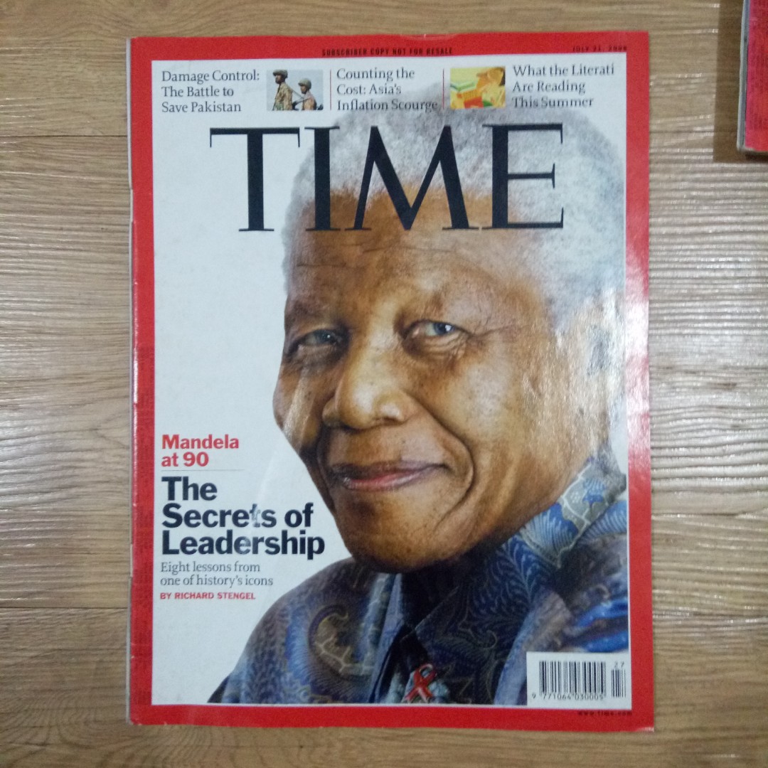 Nelson Mandela - Time Magazine, Hobbies & Toys, Books & Magazines ...