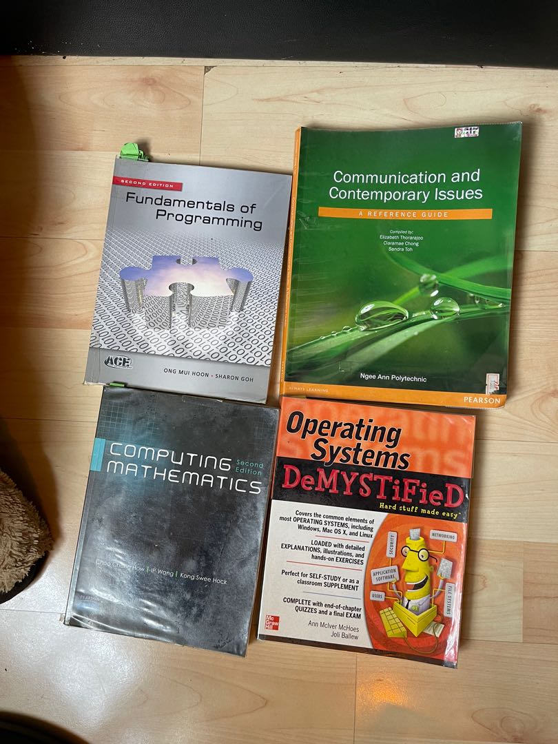Ngee Ann Poly Information Technology Textbook, Hobbies & Toys, Books ...