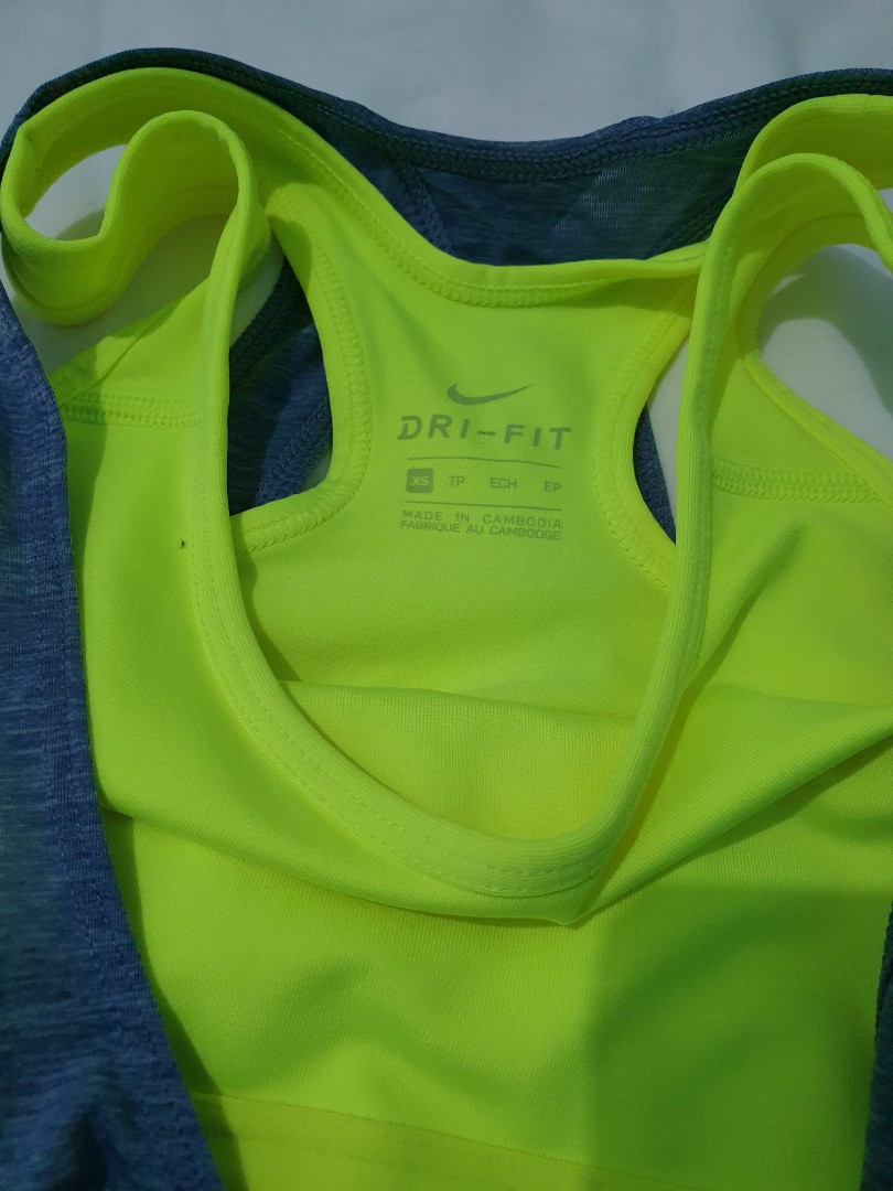 Nike Dri-Fit sports bra with sando, Women's Fashion, Activewear on ...