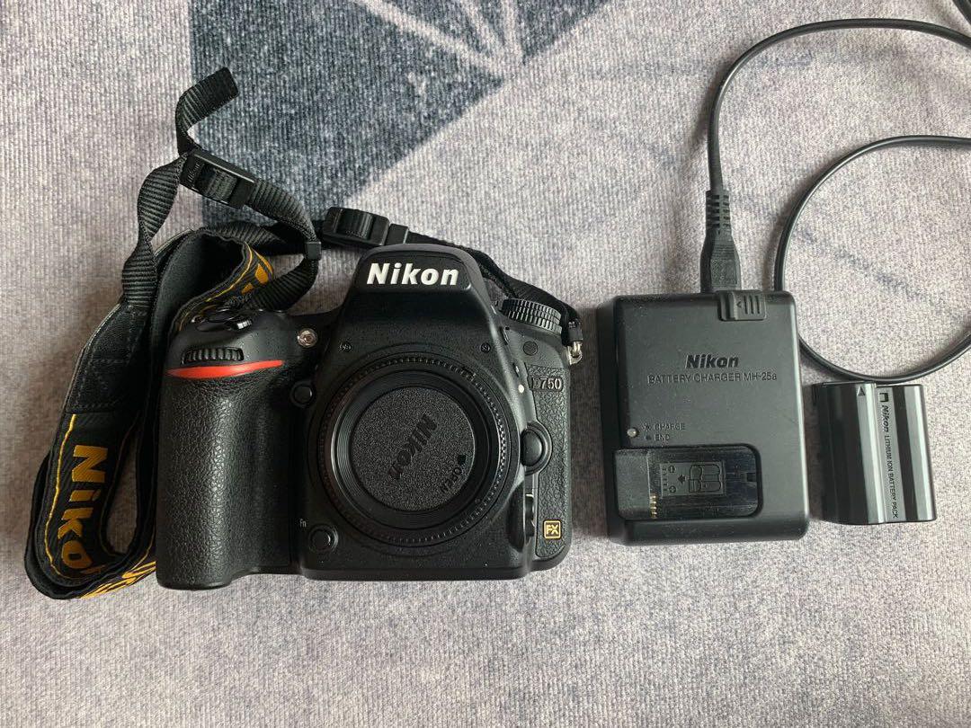 Nikon D750 FX 24k shutter count, Photography, Cameras on Carousell