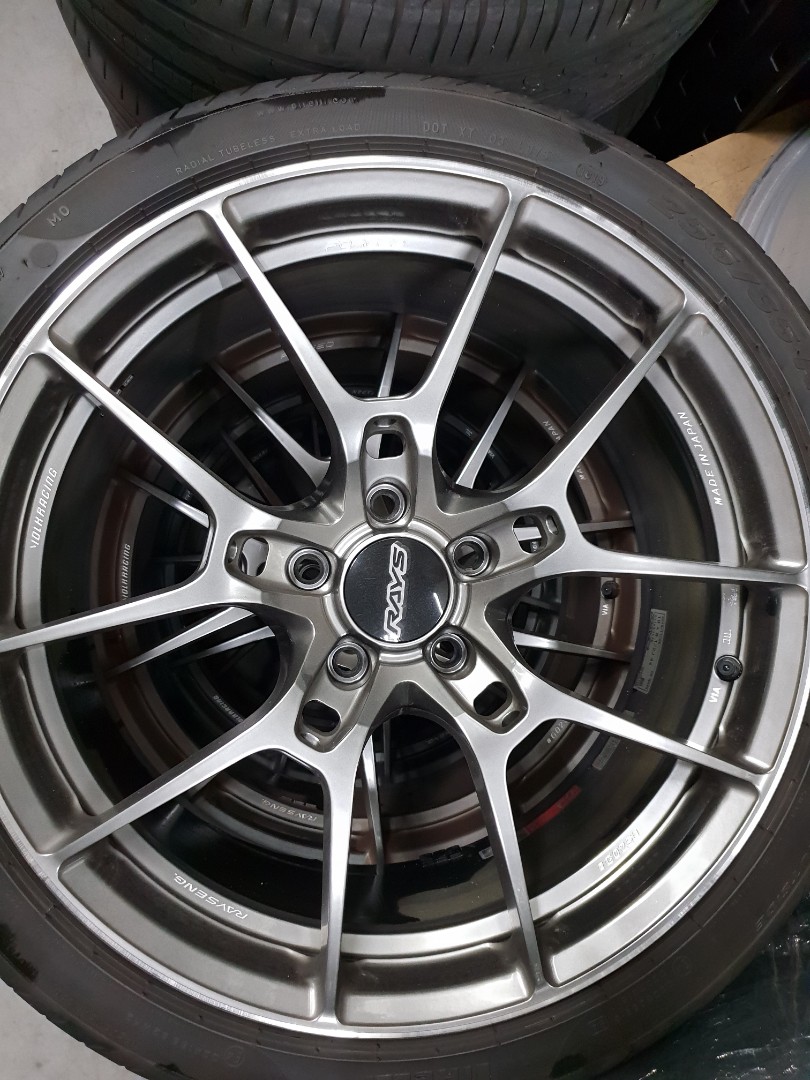 Original Rays Volkracing G025 (rims only), Car Accessories, Tyres ...
