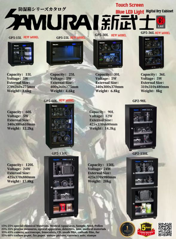 {Original} Samurai Dry Cabinets - with ALL SIZES!!!, Photography ...