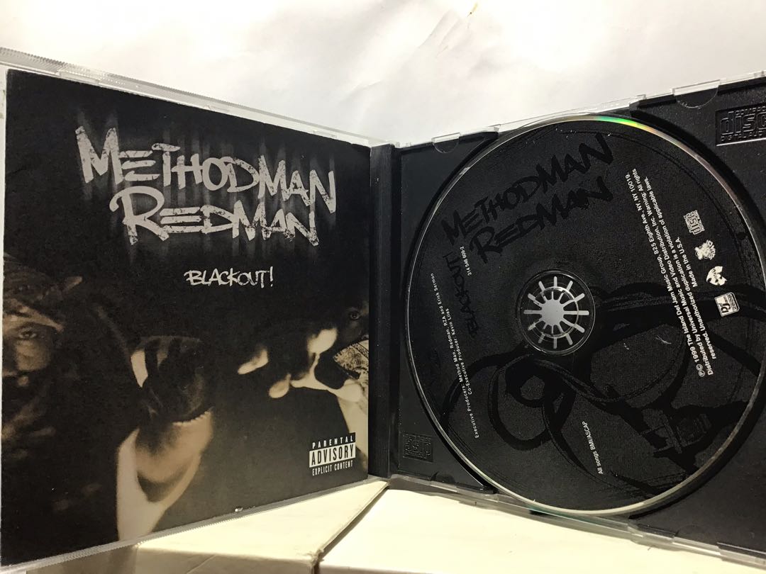 ORIGINAL US PRESS Method Man - Blackout! OOP 1999 USA CD Anubis 90s Rap ...