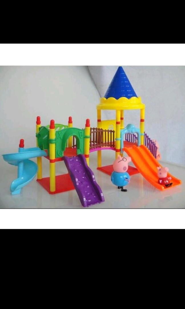 Peppa pig Playground Slide Play Set, Hobbies & Toys, Toys & Games on ...
