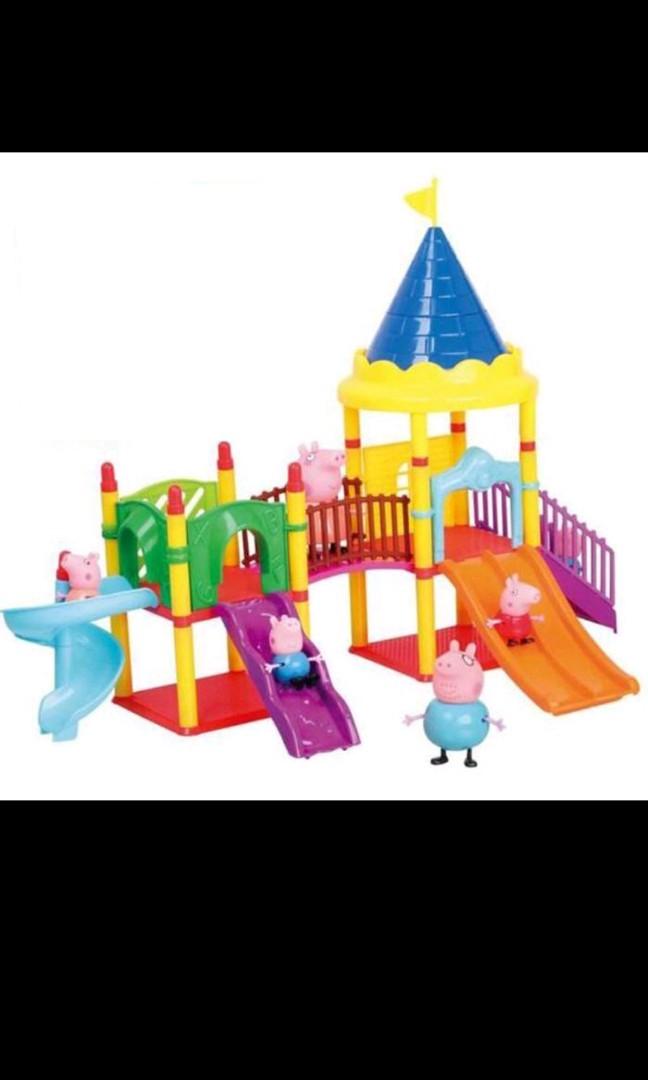 Peppa pig Playground Slide Play Set, Hobbies & Toys, Toys & Games on ...