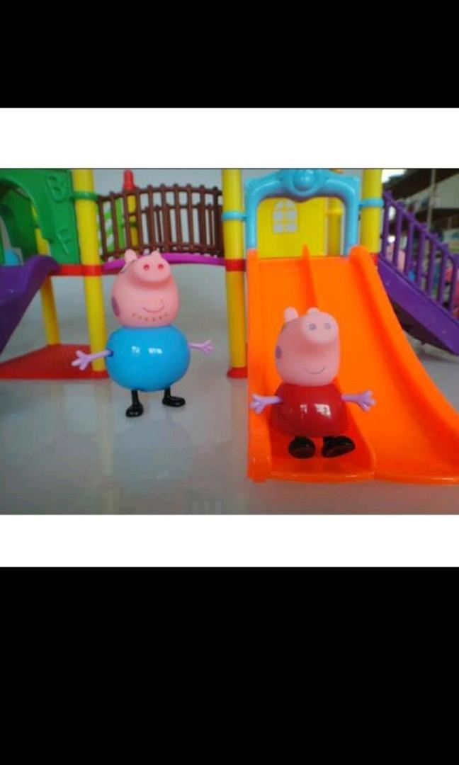 Peppa pig Playground Slide Play Set, Hobbies & Toys, Toys & Games on ...